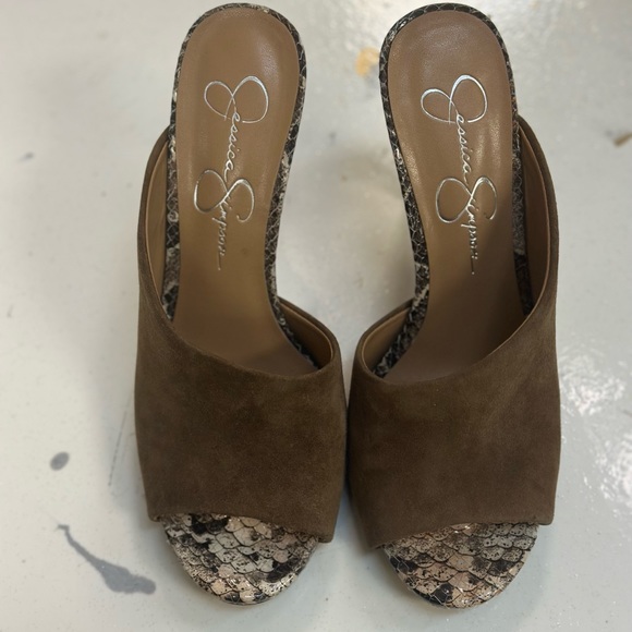 Jessica Simpson | Shoes | Jessica Simpson Mules Used | Poshmark